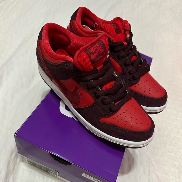 Nike | Shoes | Nike Sb Dunk Low Cherry | Poshmark